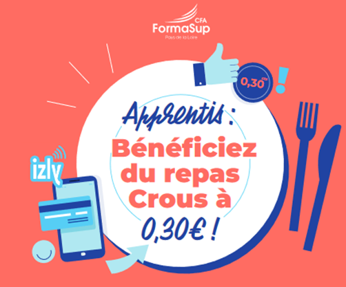 Bon appétit ! Repas au Crous a 0,30cts pour les apprentis du CFA ...